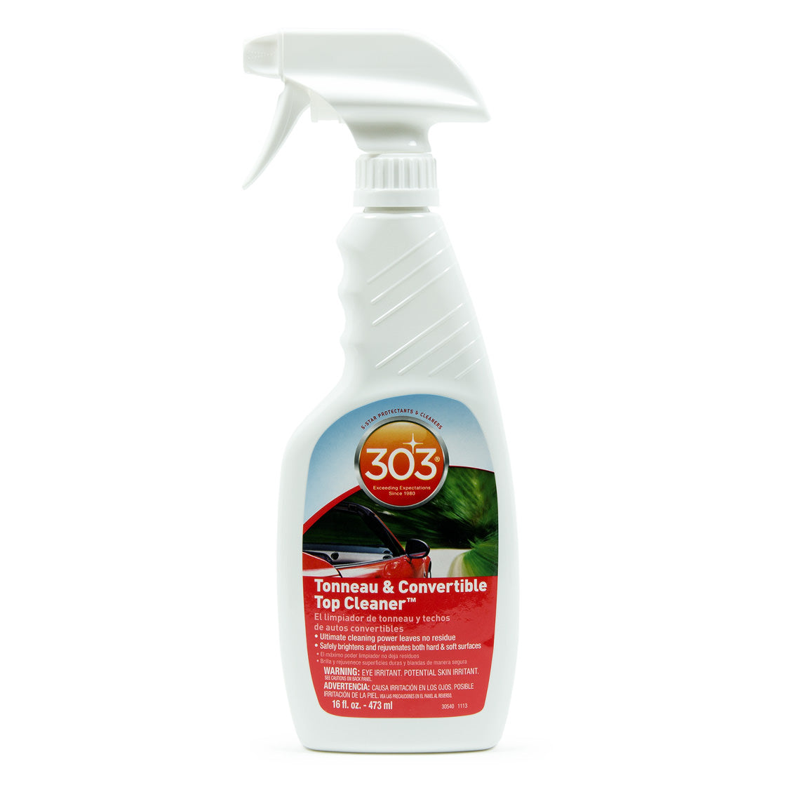 303 Convertible Top Cleaner - Ultra-Safe Fabric Roof Cleaner — Polished ...