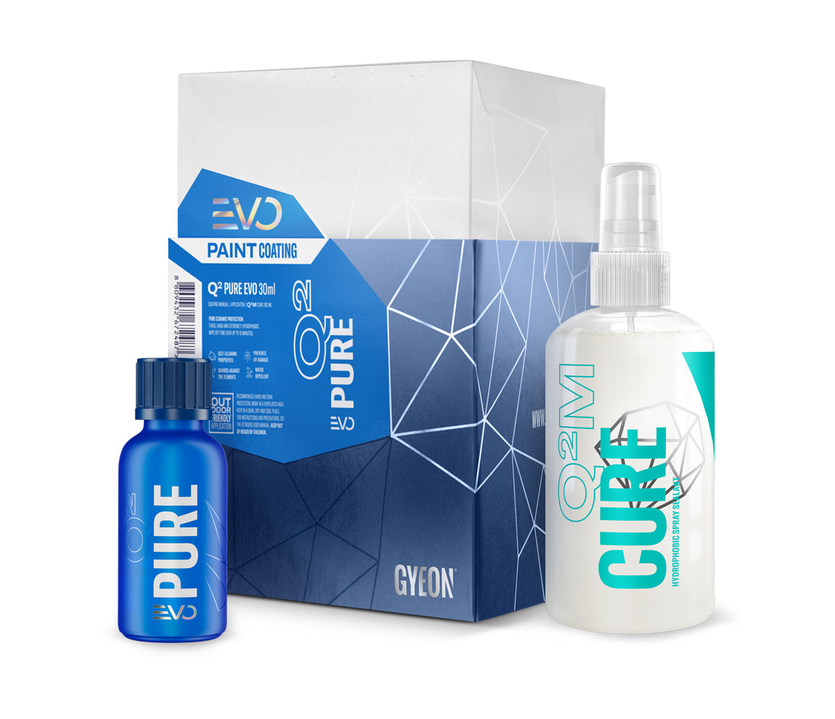 Gyeon Q² Pure EVO - User-Friendly Hydrophobic Quartz Coating — Polished ...